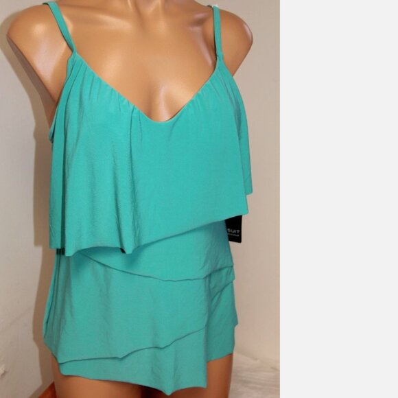 Magicsuit | Swim | Nwt Magic Suit By Miraclesuit Swimsuit Tankini Top ...